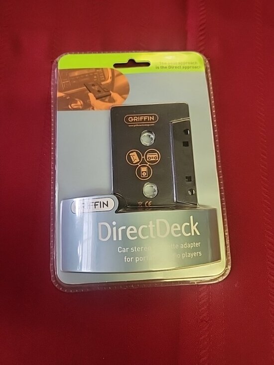 Other | Sealed Griffin Directdeck Car Cassette Adapter Ipod Mp3 Cd ...